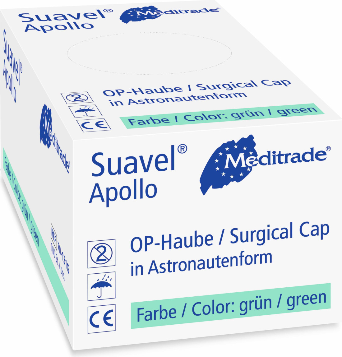 Suavel® Apollo Surgical Cap Color Green